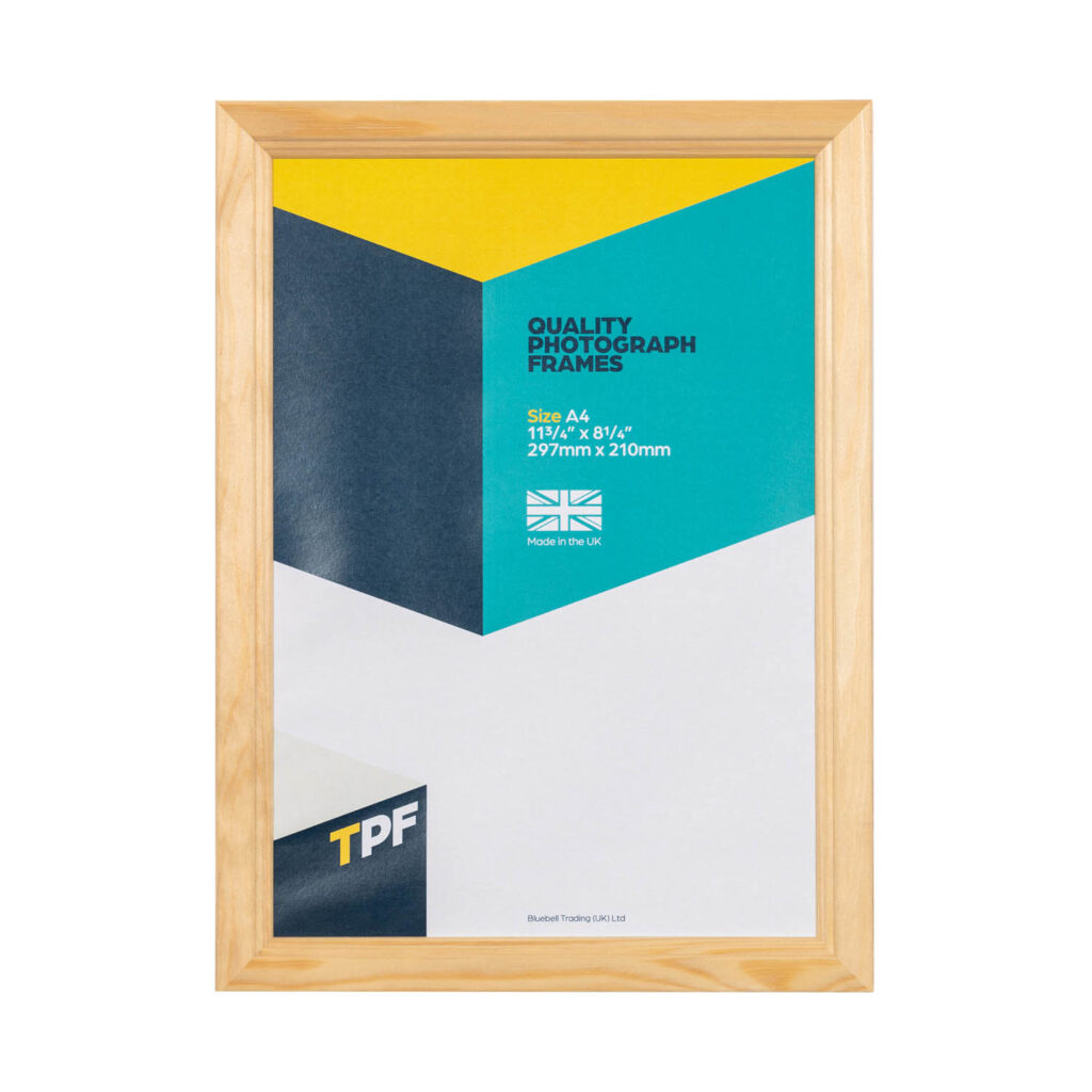 Unfinished Pine Certificate Frame | B01 - Trade Picture Frames