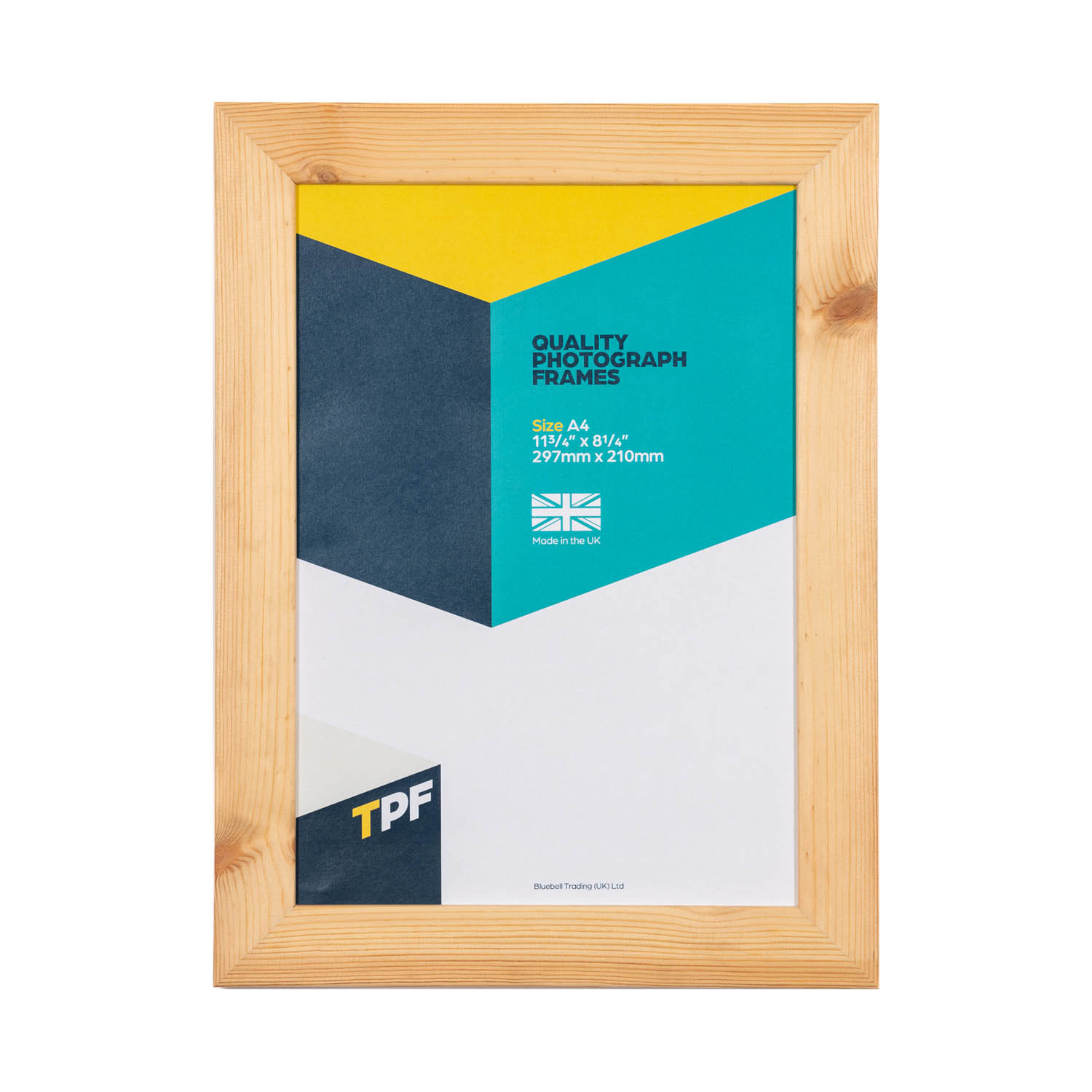 Unfinished Pine Certificate Frame | B02 - Trade Picture Frames