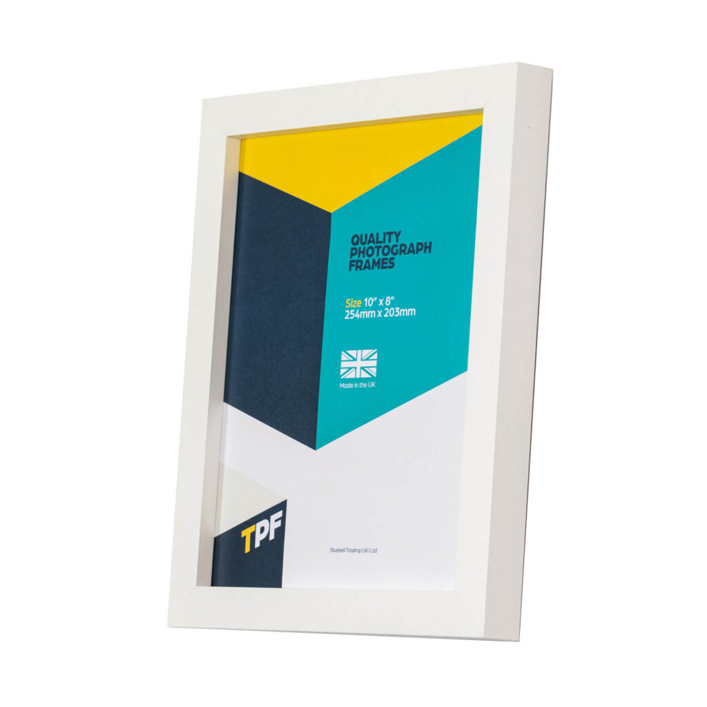Deep Frame Matt White | B55 - Trade Picture Frames