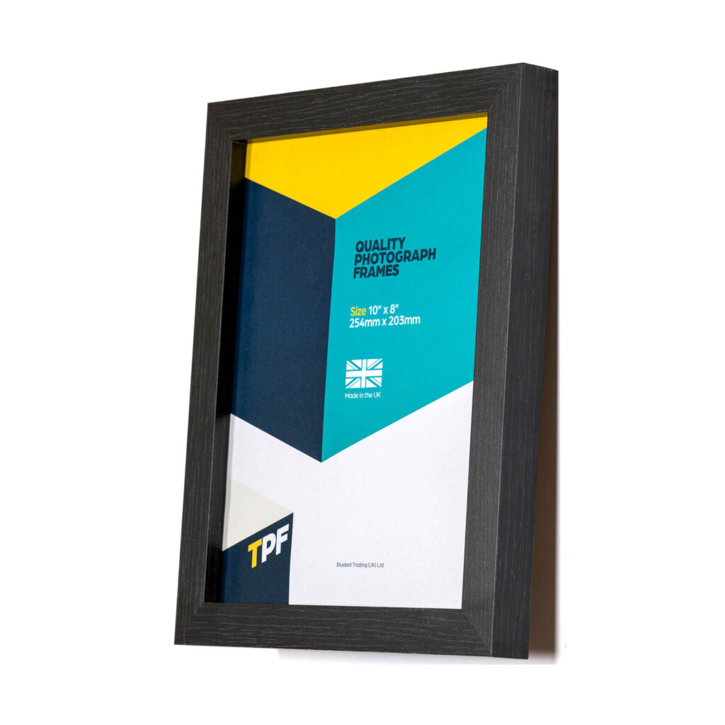 Deep Frame Woodgrain Black | B56 - Trade Picture Frames