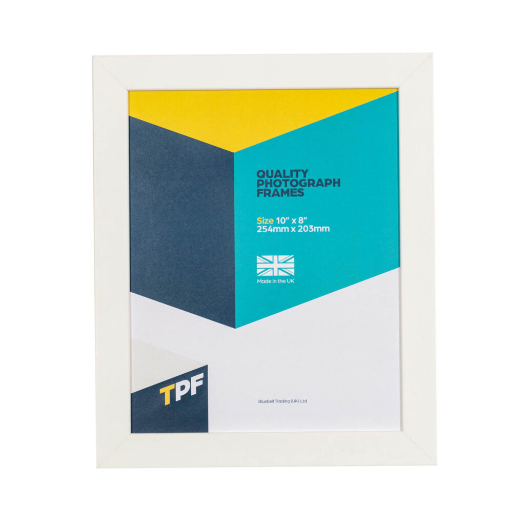 Smooth White Solid Wood | C85 - Trade Picture Frames