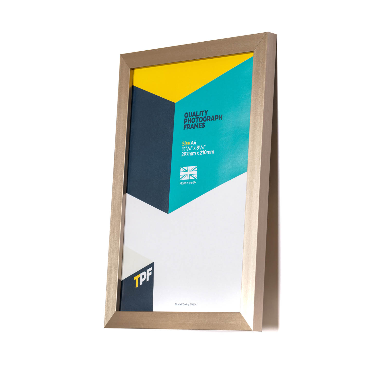 Brushed Silver Certificate Frame| T93 - Trade Picture Frames