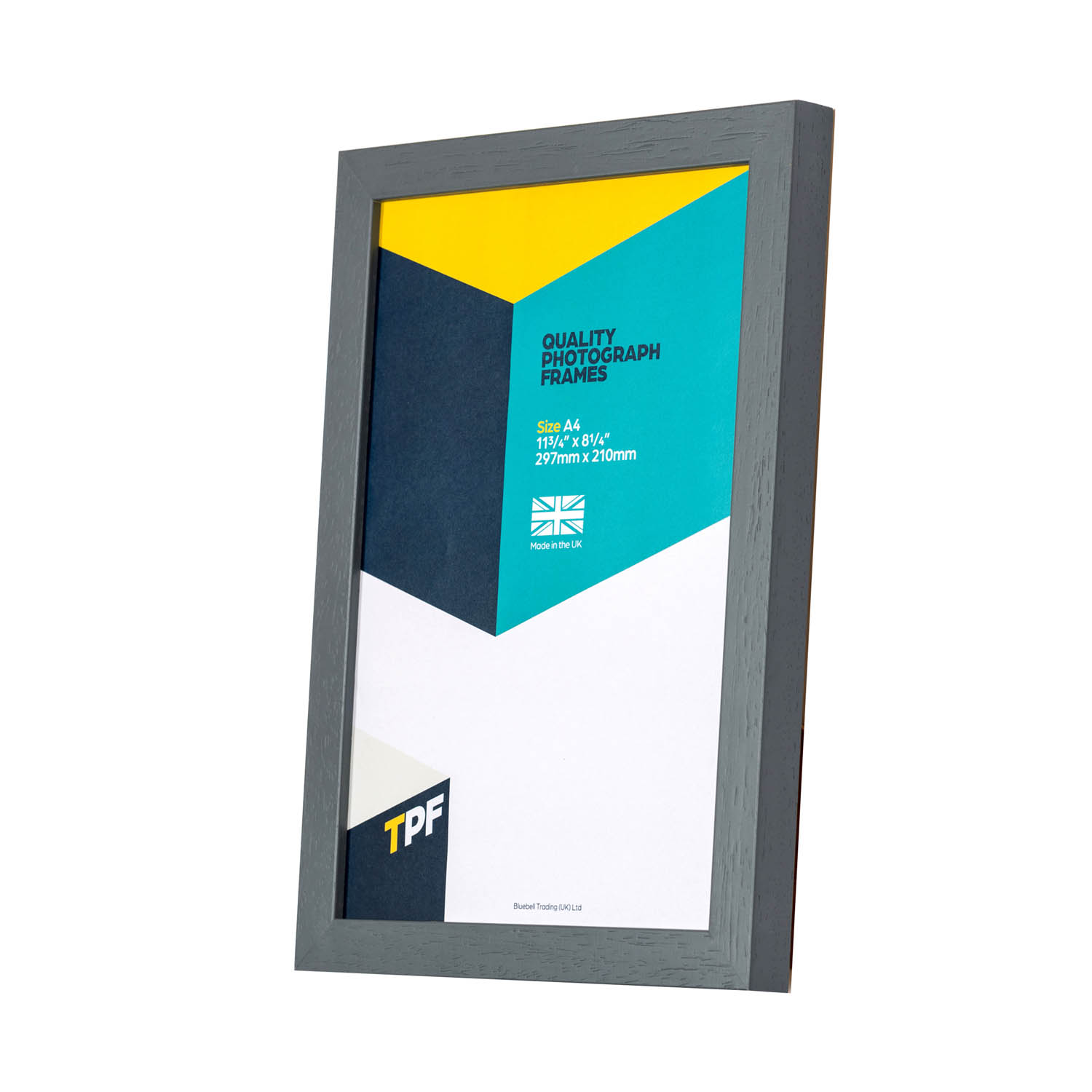 Solid Wood Dark Grey Certificate Frame | W51 - Trade Picture Frames