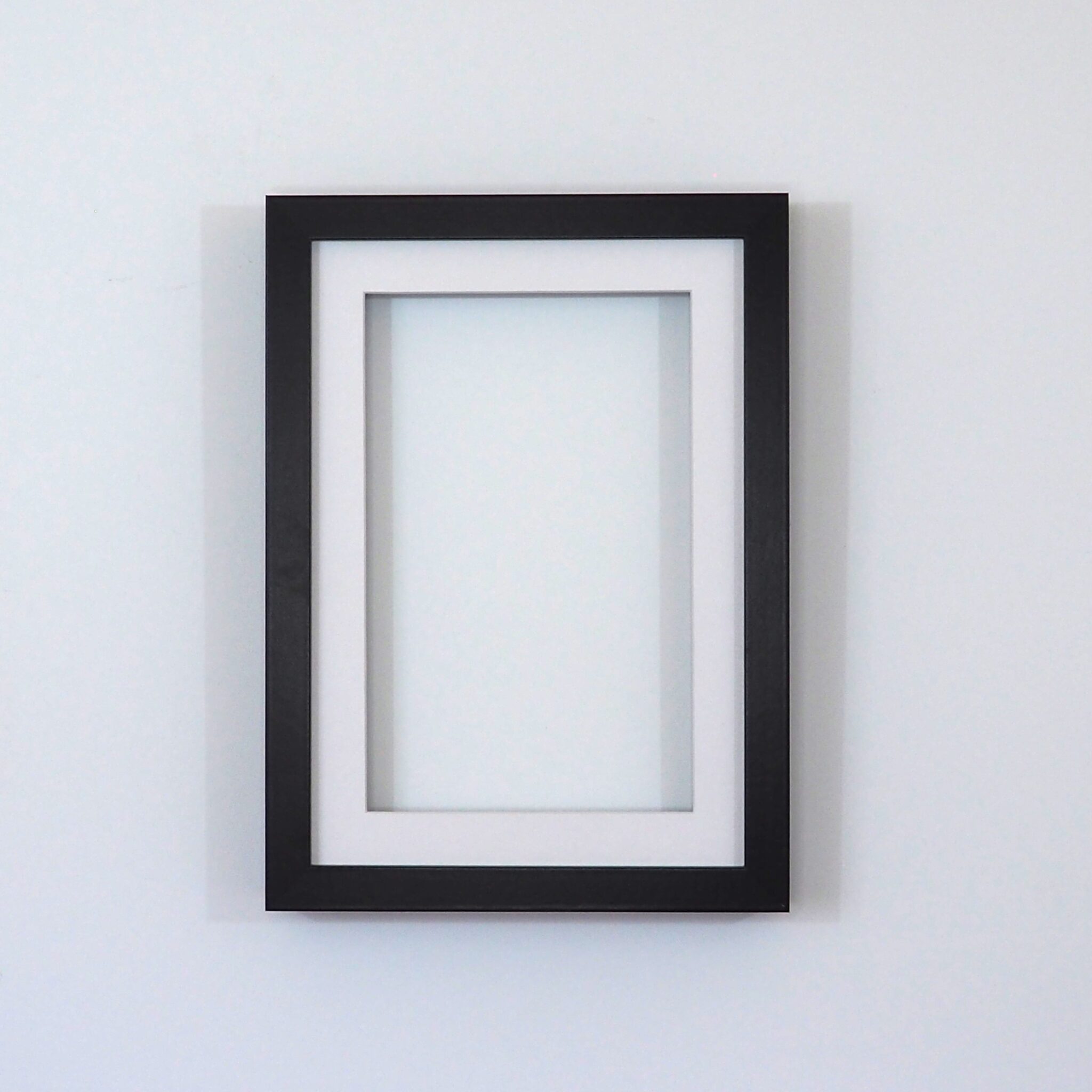 Basic Box Frame in Smooth Black | BB10B - Trade Picture Frames