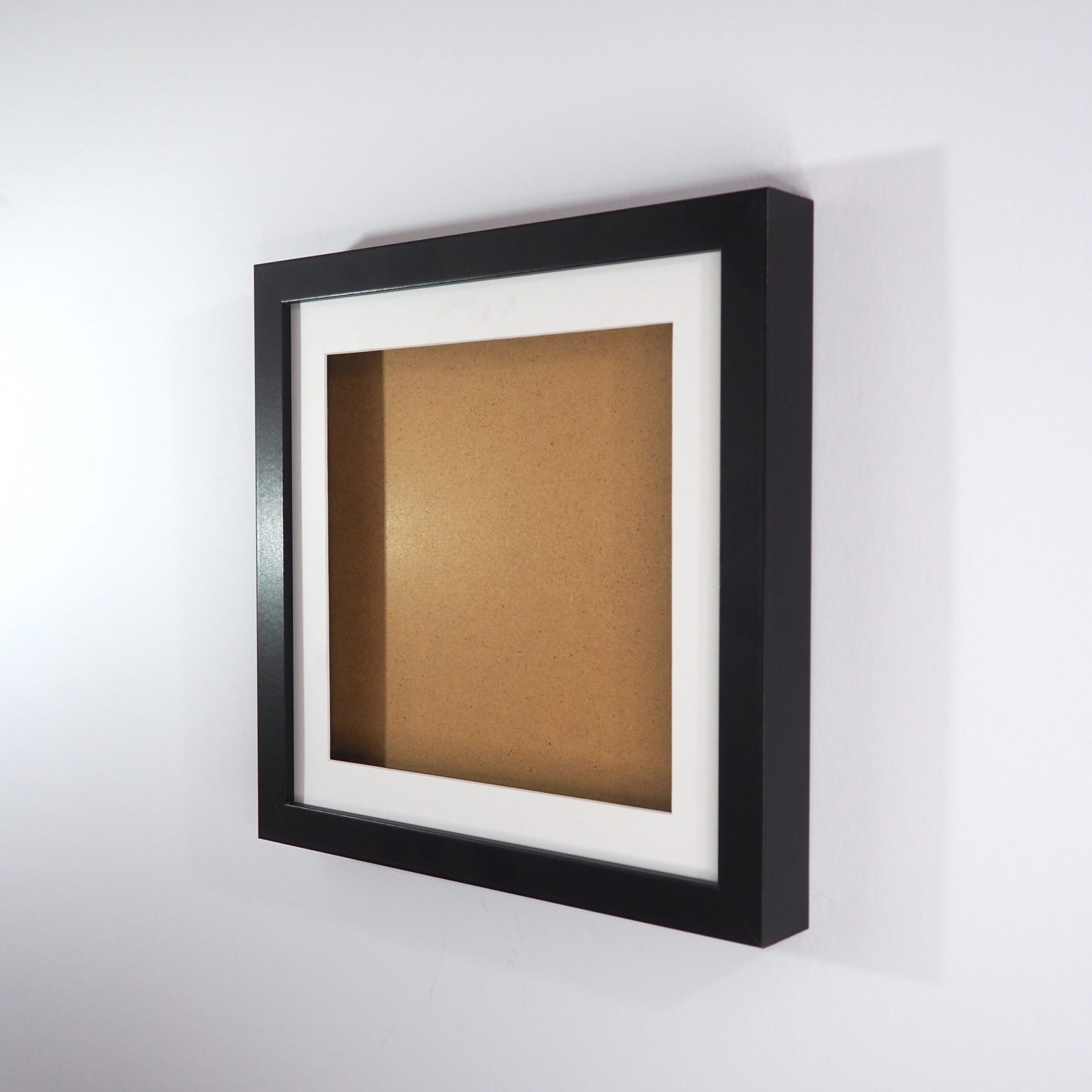 Basic Box Frame in Smooth Black | BB10B - Trade Picture Frames