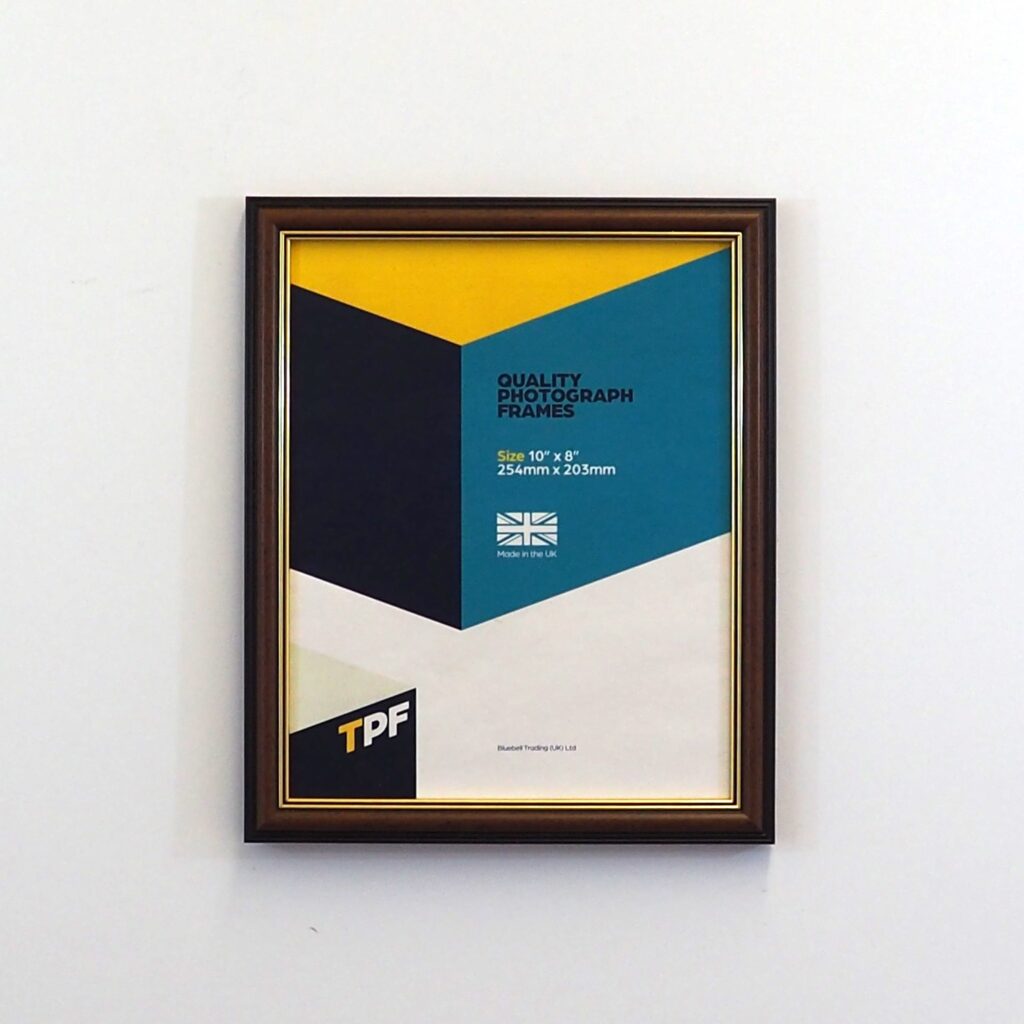 Traditional Teak and Gold | M8 - Trade Picture Frames